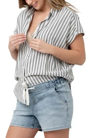 RIPE MATERNITY Ada Relaxed Shirt