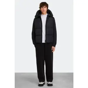 Canada Goose Hybridge Grove Knit Hoodie - Nocturne