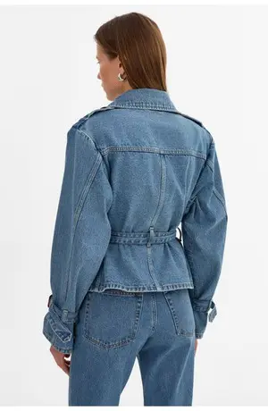 LAMARQUE Dhana | Denim Trench Jacket