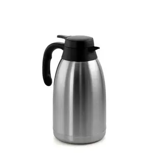 MEGACHEF 2l Stainless Steel Thermal Beverage Carafe For Coffee And Tea - Silver