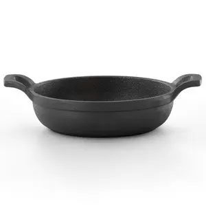 MEGACHEF 5 Inch Round Cast Iron Frying Pan For Indoor/outdoor Use