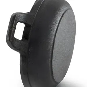 MEGACHEF 5 Inch Round Cast Iron Frying Pan For Indoor/outdoor Use