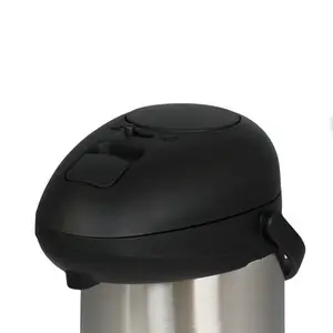 MEGACHEF 3.17 Quart Stainless Steel Vacuum Body Pump Cap Air Pot