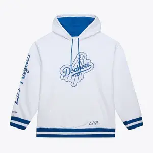 Mitchell & Ness Los Angeles Dodgers Cooperstown Collection Fleece Hoodie - White