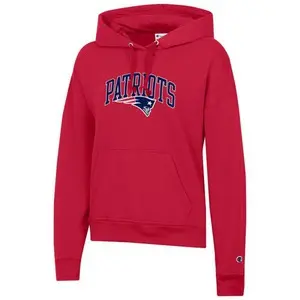 Champion New England Patriots Powerblend Hoodie - Red