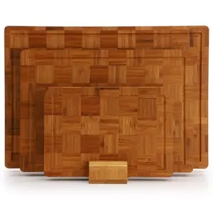 MEGACHEF 3 Piece Wood Cutting Board Set