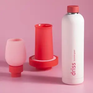 PORTER GREEN Fegg | Silicone Unbreakable Glassesset Of 2 - Cherry + Blush