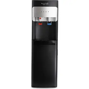 MEGACHEF Bottom Load Hot And Cold Water Dispenser - Black