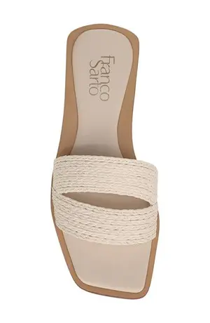 Franco Sarto Emilana Slide Sandal - Linen White