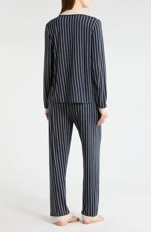 French Connection Stripe Pocket Pajamas