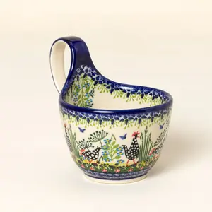 UNCOMMON GOODS Cozy Polish Soup Mug Lidia's Polish Pottery Inc