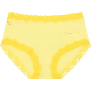 Uwila Warrior Soft Silk Days Of The Week Briefs - Lemon Zest