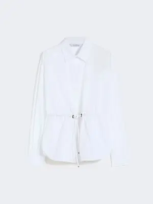 Max Mara Cotton Poplin Shirt - Optical White