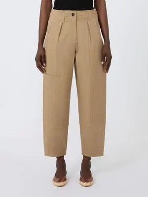 Max Mara Cotton Bull Denim Cargo Trousers
