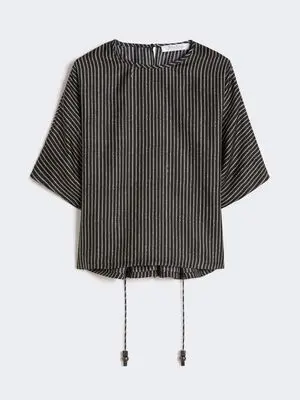 Max Mara Printed Silk Blouse