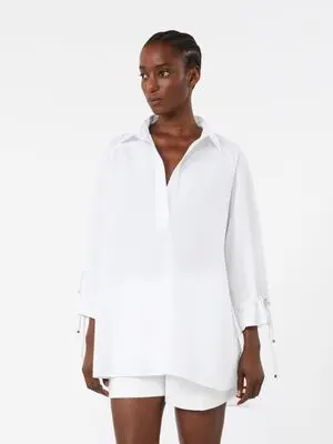 Max Mara Cotton Poplin Blouse