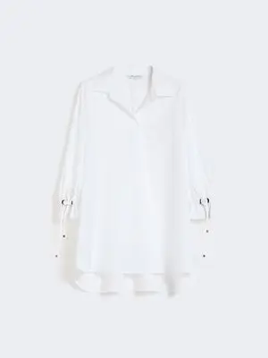 Max Mara Cotton Poplin Blouse