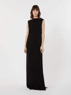 Max Mara Long Lightweight Cady Dress