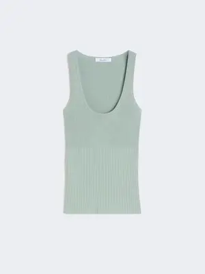 Max Mara Viscose-blend Yarn Top