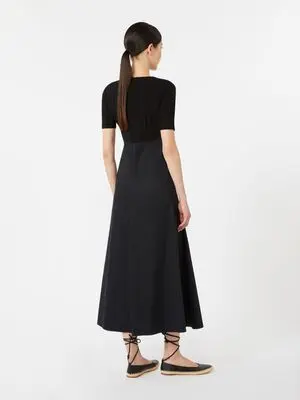 Max Mara Stretch Viscose Jersey Dress