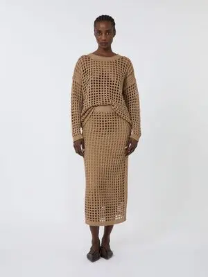 Max Mara Cotton Mesh Jumper