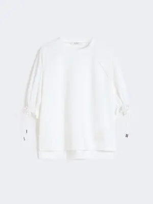 Max Mara Cotton-blend Jersey T-shirt