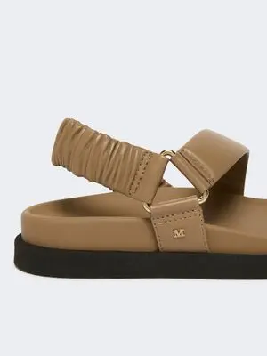Max Mara Leather Sandals
