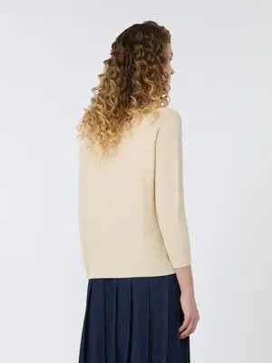 Max Mara Cotton Sweater - Ecru