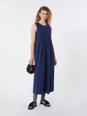 Max Mara Cotton Jersey Fluid Dress