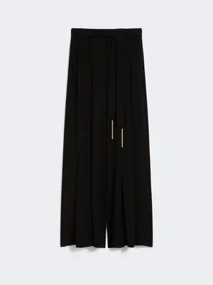 Max Mara Cady Palazzo Trousers - Black