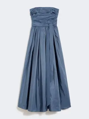 Max Mara Taffeta Bustier Dress - Avio