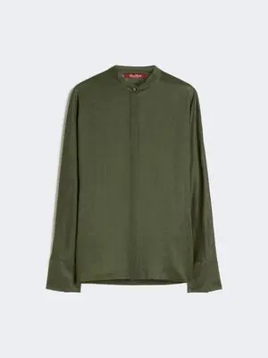 Max Mara Ramie Canvas Shirt