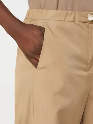 Max Mara Cotton Drawstring Trousers