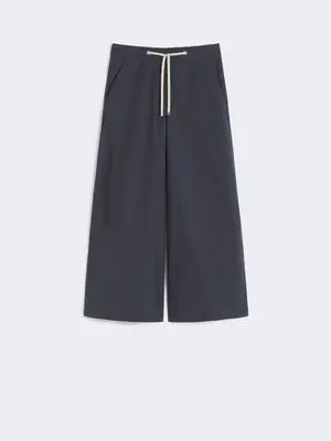 Max Mara Poplin Drawstring Trousers