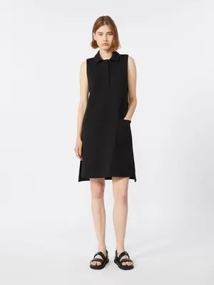 Max Mara Scuba Jersey Polo Dress