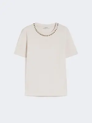 Max Mara Cotton And Modal T-shirt