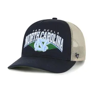 '47 North Carolina Tar Heels Pomona Mesh Hitch Adjustable Trucker Hat - Navy