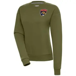 ANTIGUA Florida Panthers Victory Pullover Sweatshirt - Olive