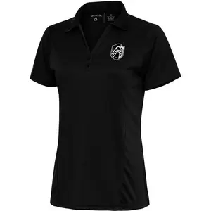 ANTIGUA St. Louis City Sc Brushed Metallic Logo Tribute Polo - Black