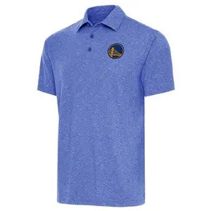 ANTIGUA Golden State Warriors Par Polo - Heather Royal
