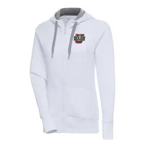 ANTIGUA Washington-st. Louis Victory Full-zip Hoodie - White