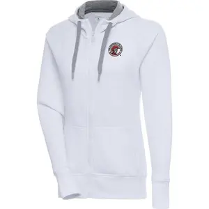 ANTIGUA Tampa Spartans Victory Full-zip Hoodie - White
