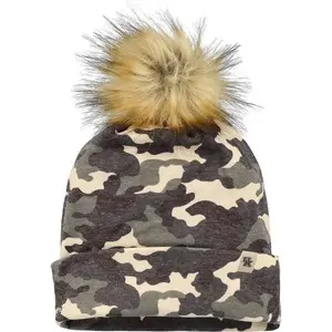 Top Of The World Kentucky Wildcats Oht Military Appreciation Cuffed Knit Hat With Pom - Camo