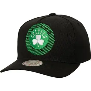 Mitchell & Ness Boston Celtics Pro Pinch Adjustable Cap - Black