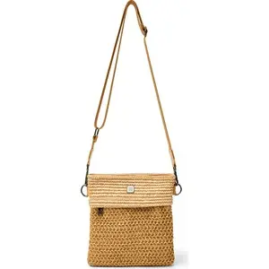 THINK ROYLN Outlaw Crossbody Bag - Chai Open-weave Colorblock