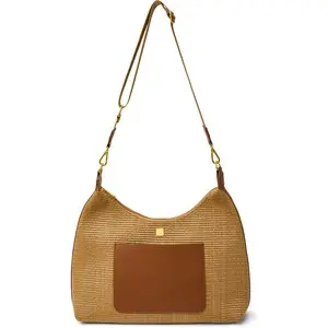 THINK ROYLN Seaside Satchel - Sand Dune Raffia And Mocha