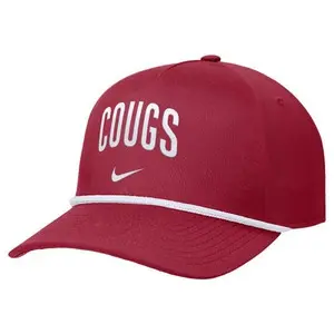 Nike Washington State Cougars Rise Adjustable Hat - Crimson