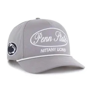 '47 Penn State Nittany Lions Contemporary Basics Foundational Rope Hitch Adjustable Hat - Gray