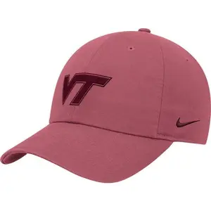 Nike Virginia Tech Hokies Club Adjustable Hat - Maroon