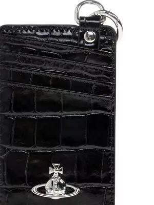VIVIENNE WESTWOOD Orb-plaque Keyring Cardholder